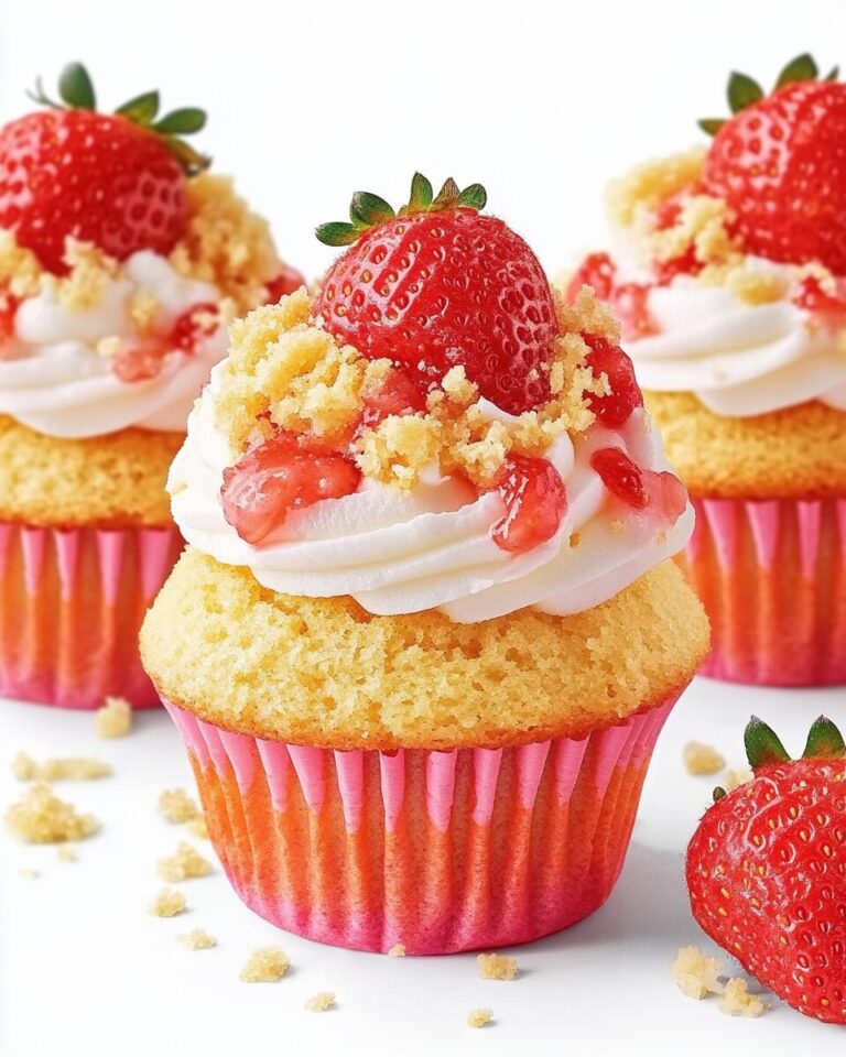 Strawberry Shortcake Cupcakes