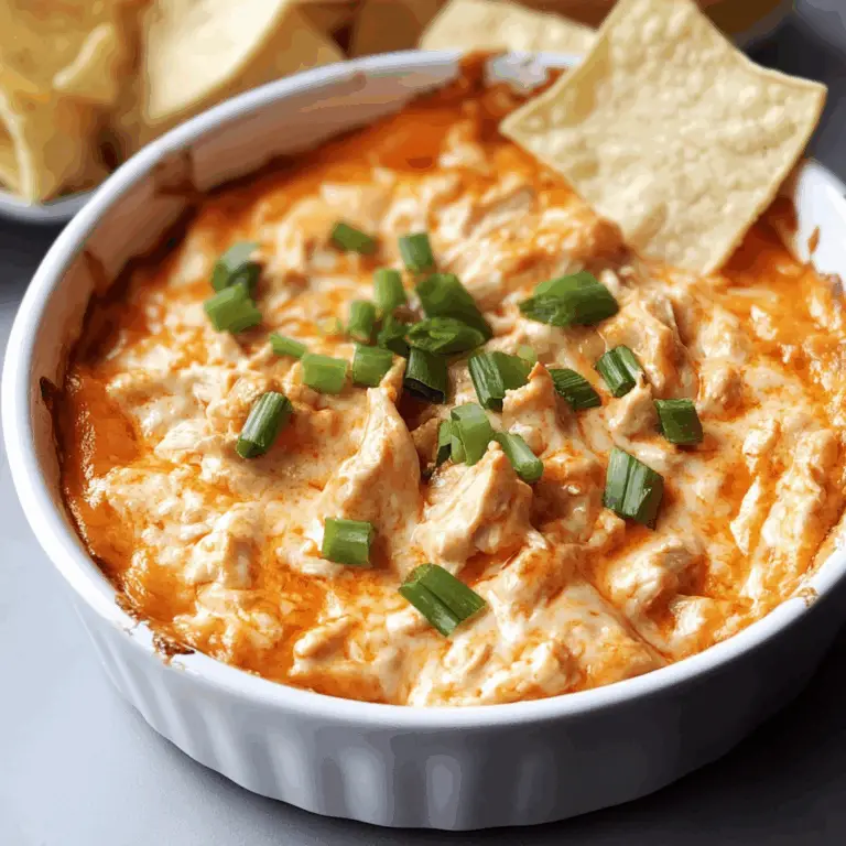 Super Creamy Buffalo Chicken Dip