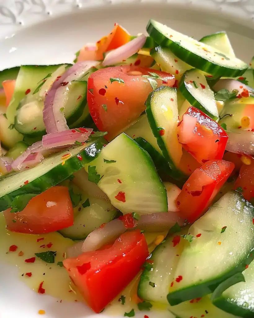 Polish Cucumber Salad