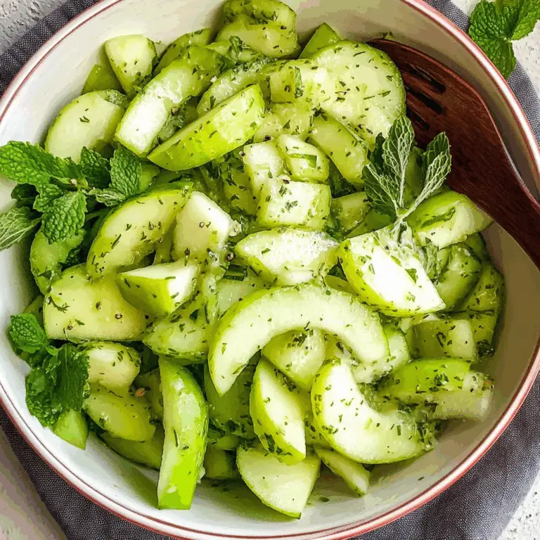 Cucumber Celery Salad Recipe