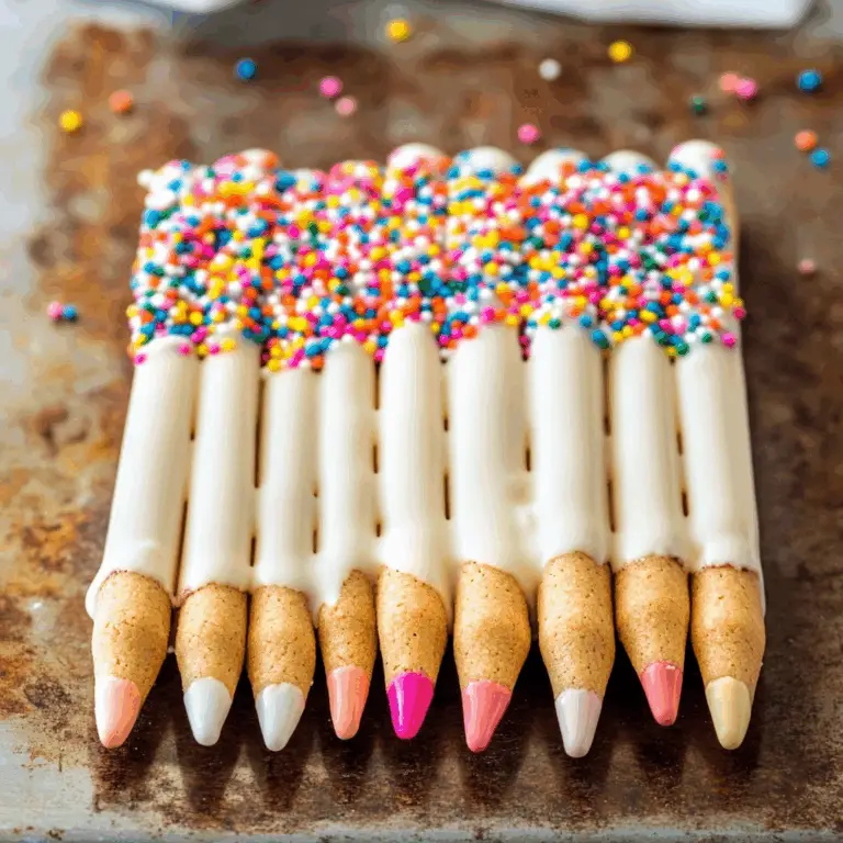 Wafer Cookie Pencils