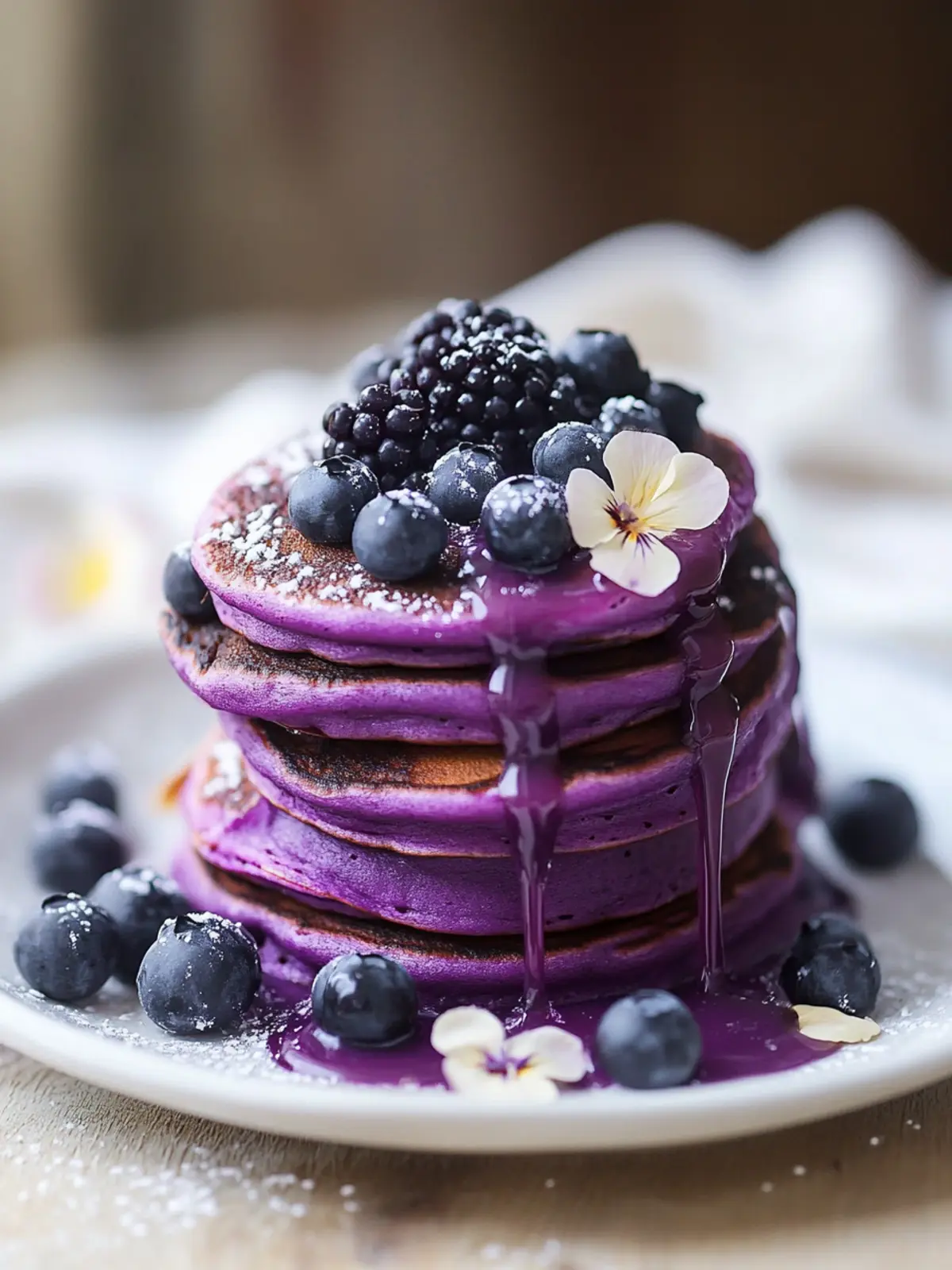 Irresistible Purple Pancake Recipe for Delicious Brunch