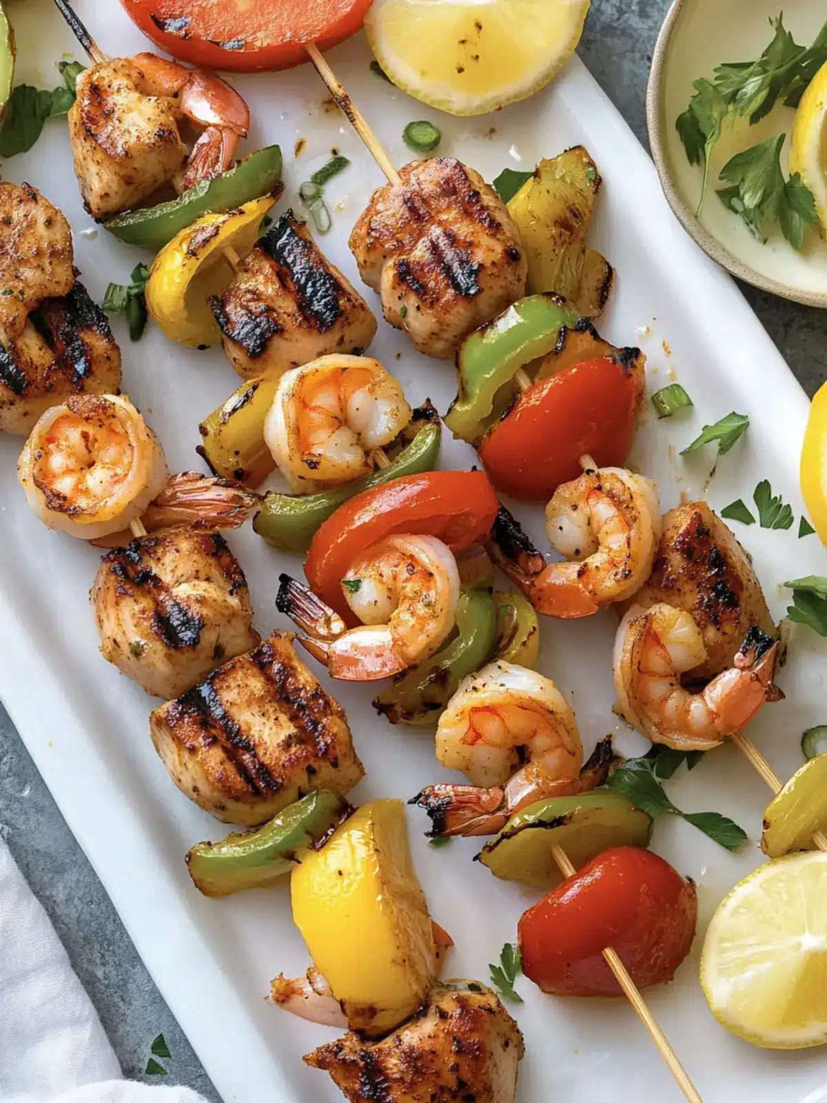 Irresistible Tailgating Shrimp and Chicken Kabobs Recipe