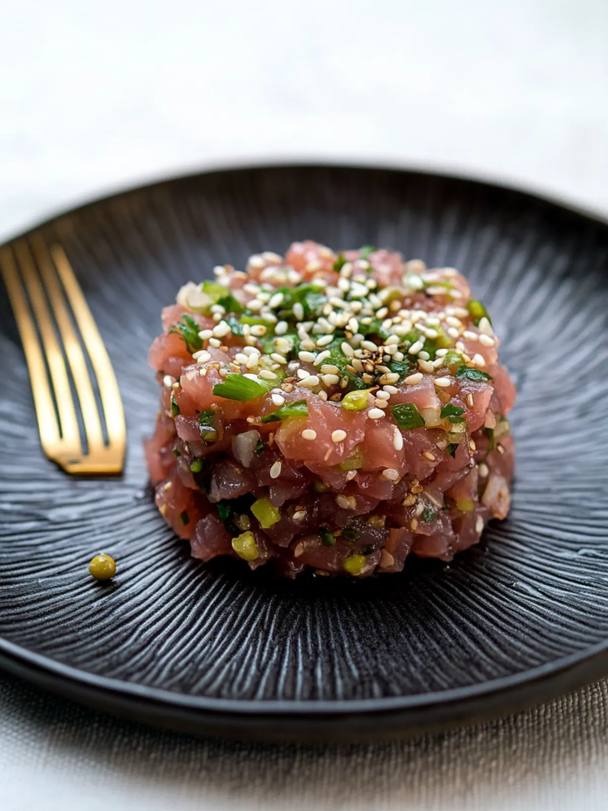 Easy Sesame Ginger Tuna Tartare for Delicious Dinner Parties